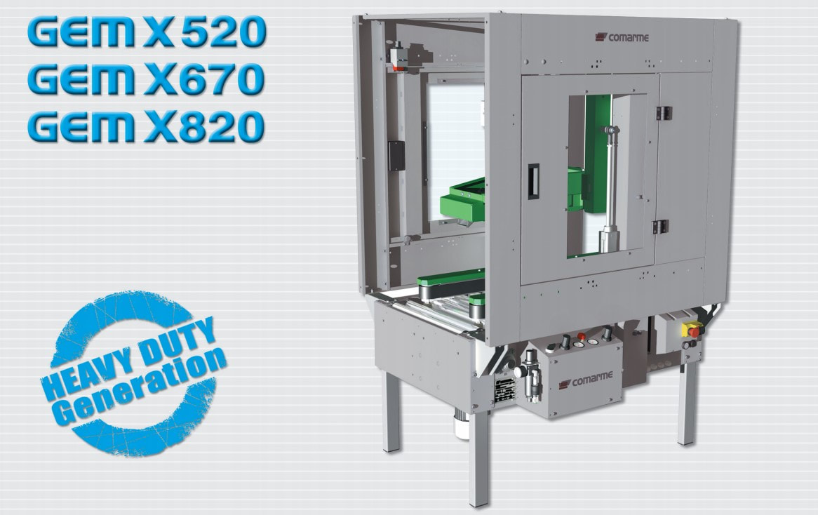 Semi-automatic case sealer COMARME GEM X520 X670 X820 - STAMH LTD